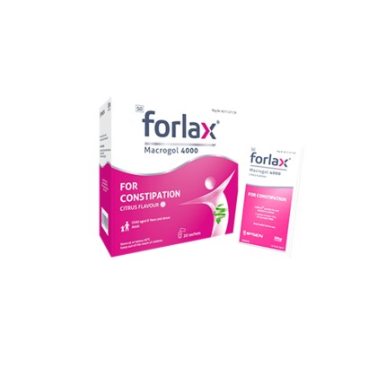 Forlax Powder for Constipation Macrogol 400 10g X 20 sachets (EXP 02/27)