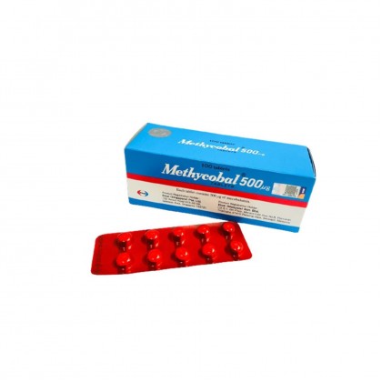 Methycobal 500mcg Vitamin B12 Tab 10X10s [JAPAN] (EXP 08/26)