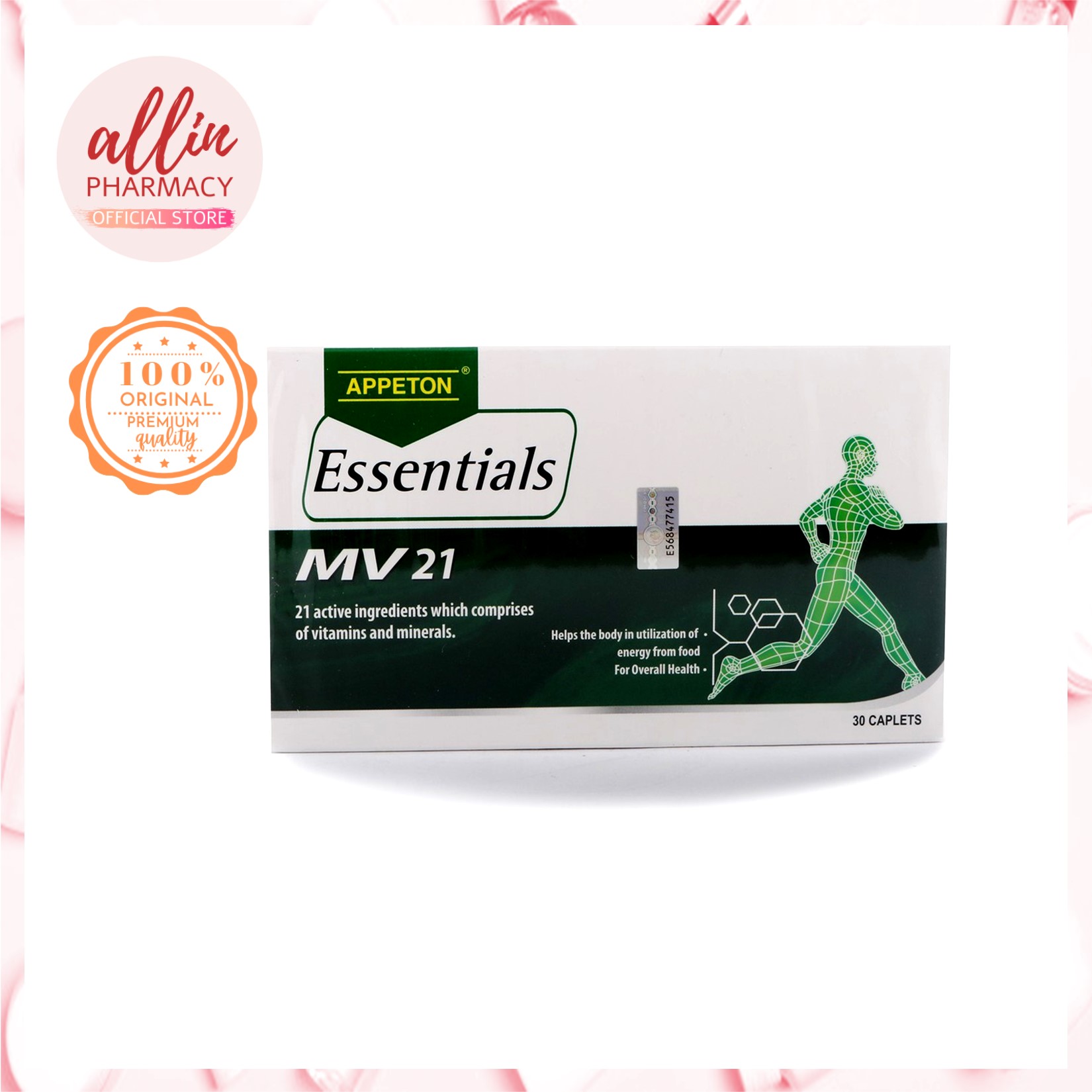 Appeton Essentials MV21 30s (EXP 05/25)